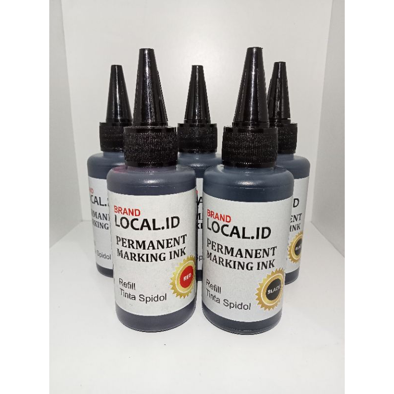 Jual Tinta SPIDOL PERMANENT / MARKING INK 100 Mili | Shopee Indonesia