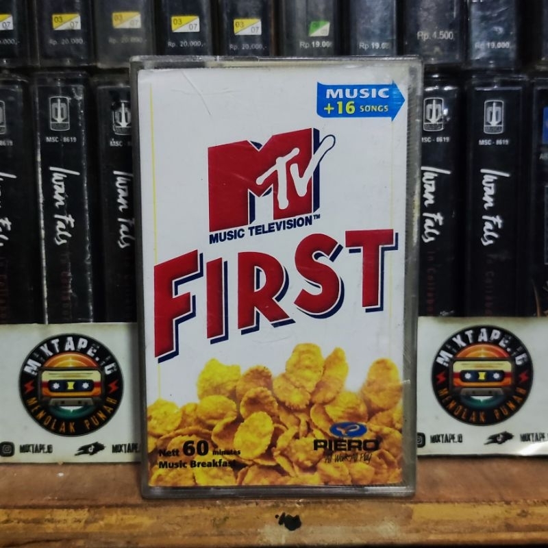 Jual Kaset Pita - Mtv First - Music Television - Kompilasi Barat ...