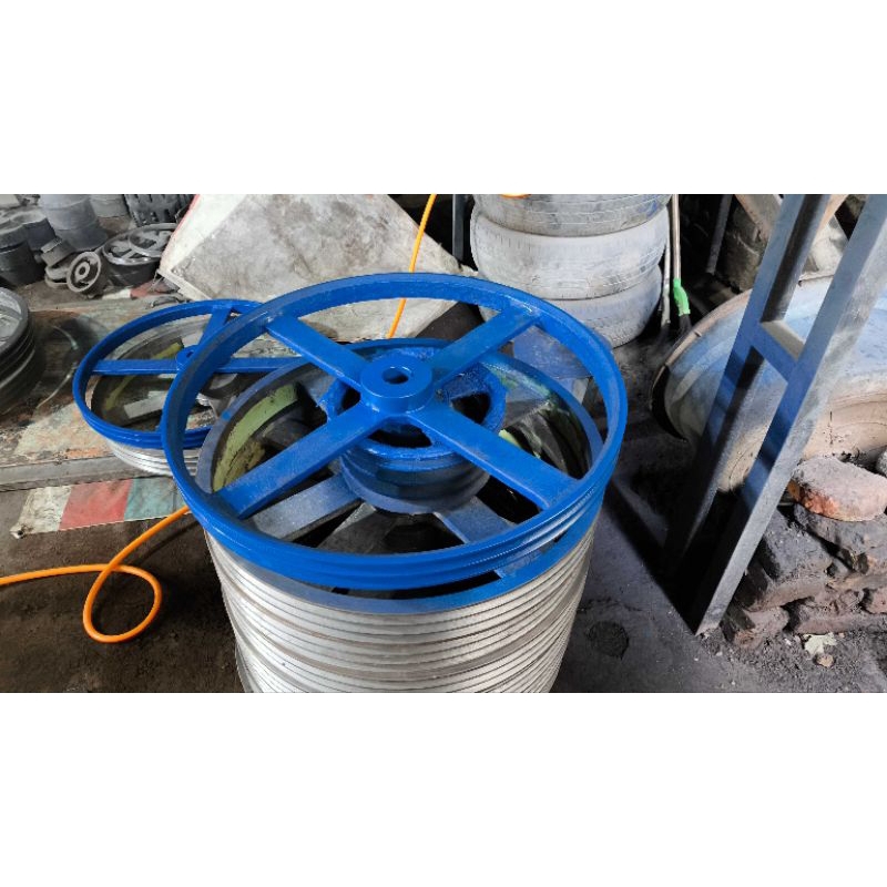 Jual PULLEY B2 24 INCH BESI COR | Shopee Indonesia