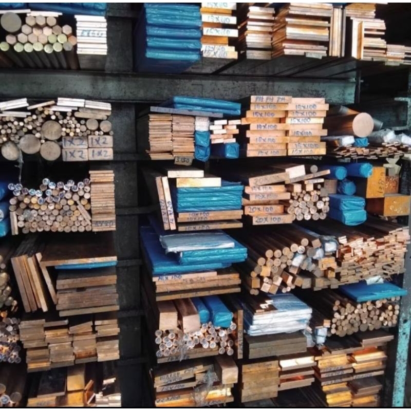 Jual plat Busbar Tembaga murni tembaga Batangan 5mm x 20mm x 4000mm ...