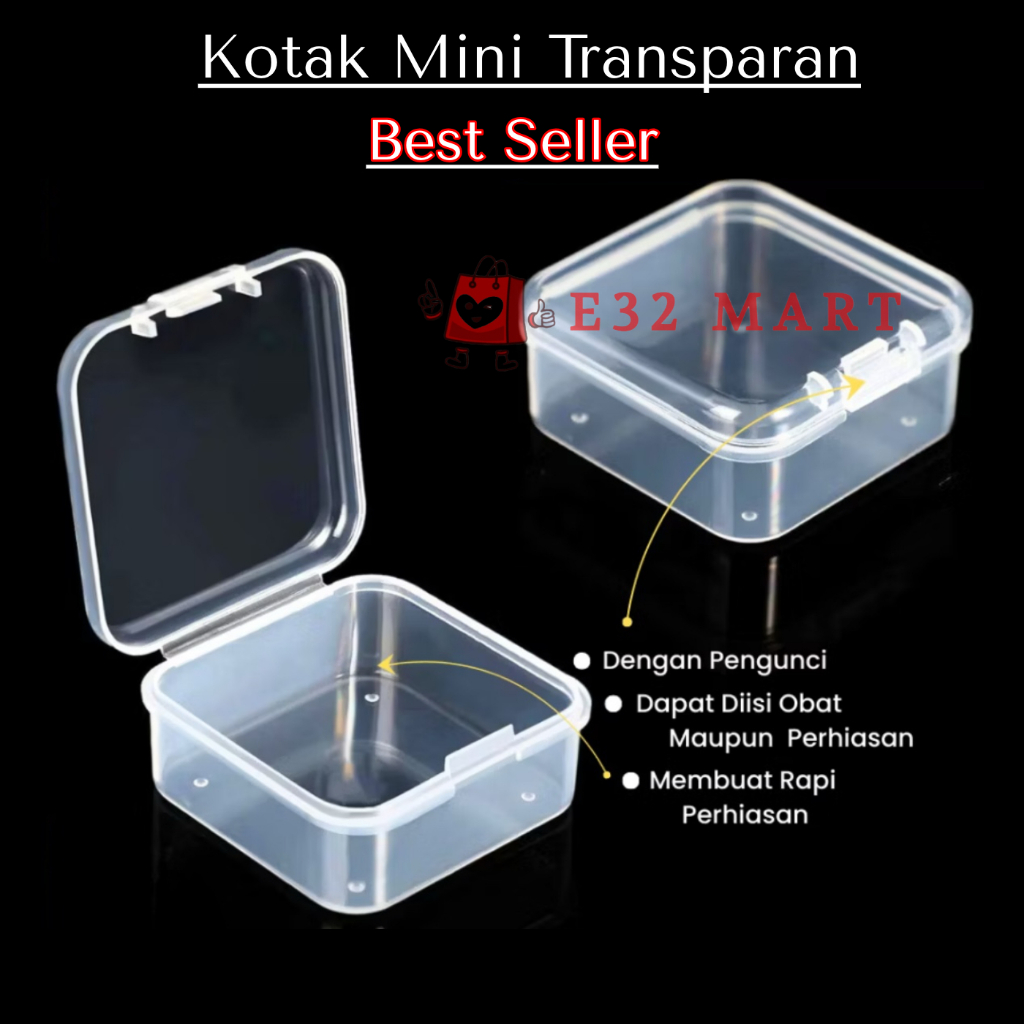 Jual E32 - A15 Kotak Plastik Mini Serbaguna Tempat Penyimpanan ...