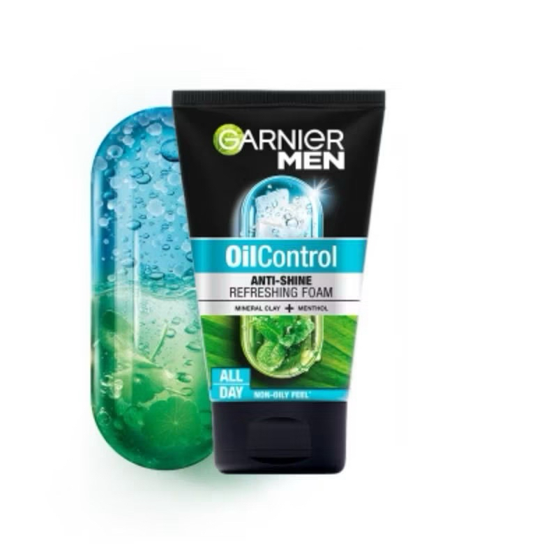 Jual Garnier Oil Control Anti Shine Refreshing Foam 100 ML Baca Desk ...