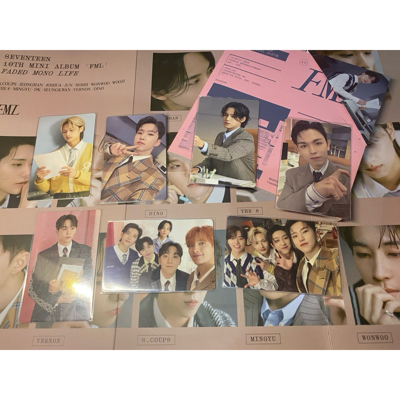 Jual PC SVT FML Mono Official / Jun / Hoshi / Mingyu / Vernon ...