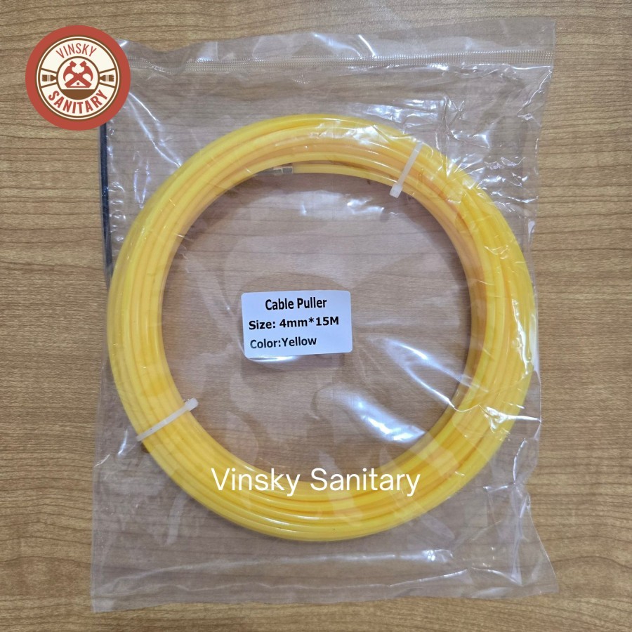 Jual Cable Puller 4 MM x 15 Meter / Tarikan Kabel Trekper 15 Meter ...