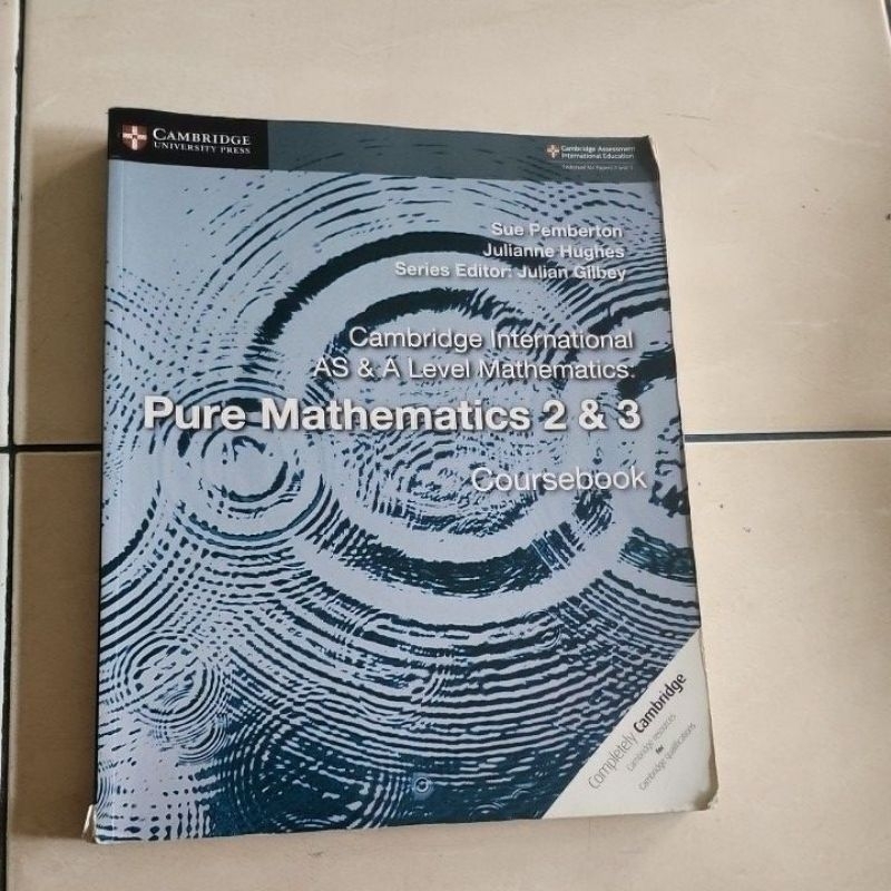 Jual CAMBRIDGE INTERNATIONAL AS & A LEVEL MATHEMATICS : PURE ...
