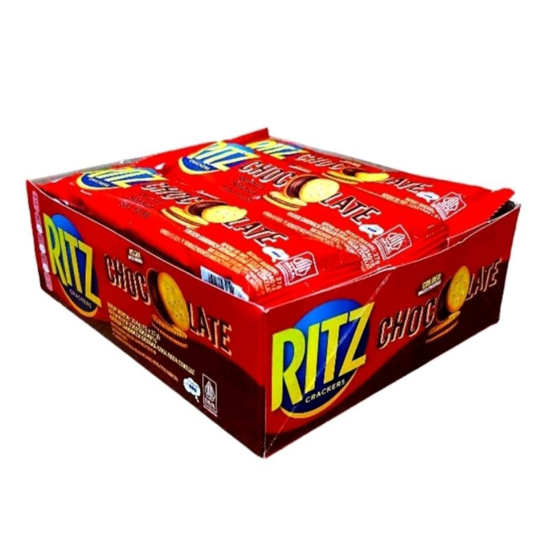 Jual BISKUIT RITZ CRACKER LUP BOX 12 PCS X 27GR KEJU COKLAT CHEESE ...