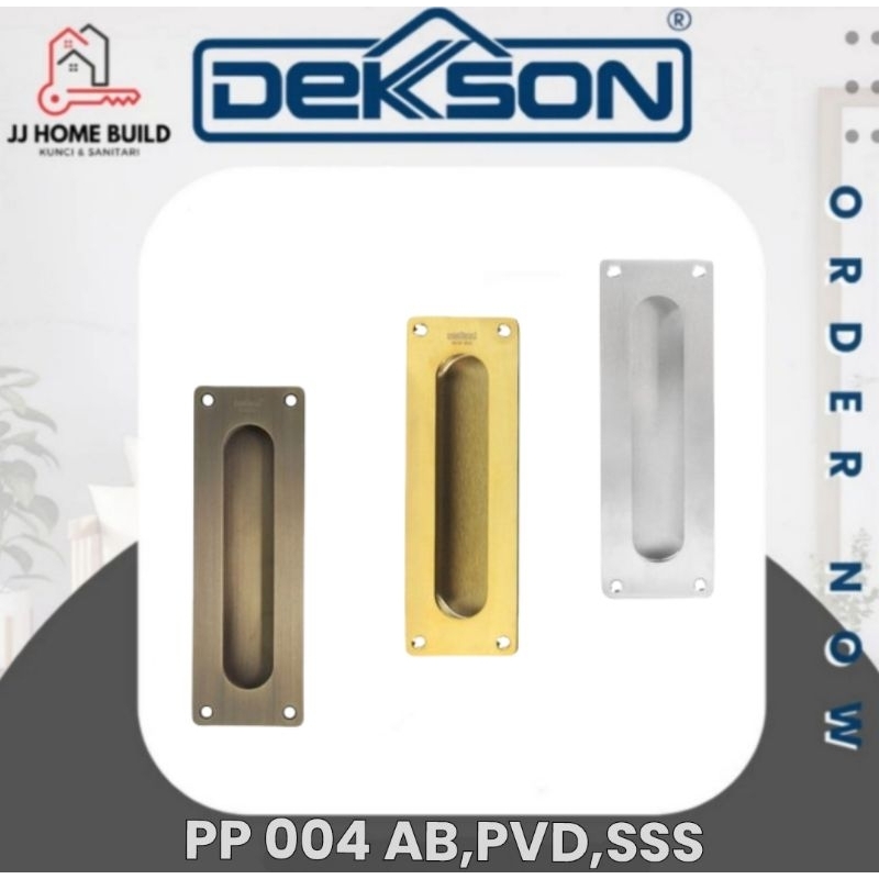 Jual Pull Plate Dekson PP 004 SS,AB,PVD / Handle Tanam Pintu Sliding ...