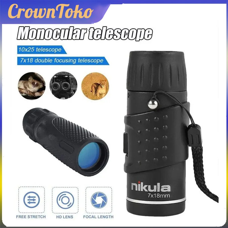Jual HW Teropong Mini Monocular Teleskop HD Night Vision ropong jarak ...