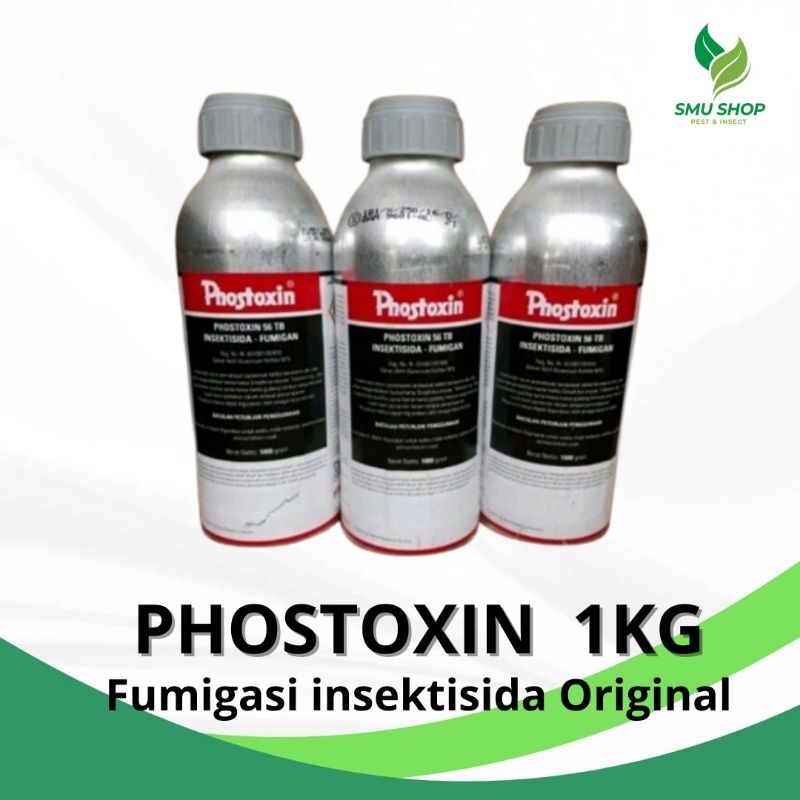 Jual PHOSTOXIN 1KG ORIGINAL FUMIGASI INSEKTISIDA GUDANG BIJI BERAS ...
