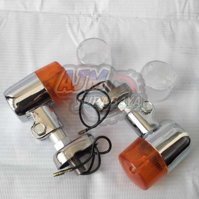 Jual SEIN CB RITING CB RITING PALU BULAT CHROME BESI GL CB TIGER ...