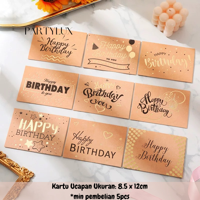 Jual Kartu Ucapan Ulang Tahun Besar / Happy Birthday Greeting Card ...