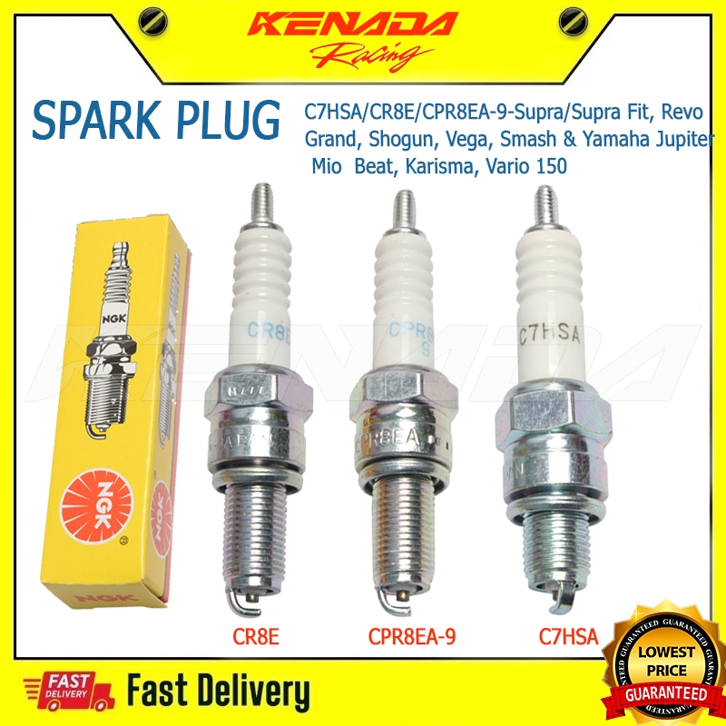 Jual Busi NGK/CR8E/CPR8EA-9/C7HSA-Supra/Supra Fit, Revo,Beat, Karisma, Vario,Jupiter, Mio,Aerox ...