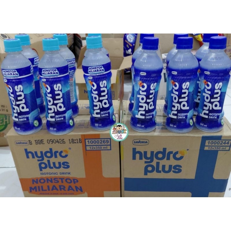 Jual HYDROPLUS Isotonic KARTON- Minuman Isotonik Pengganti Ion Botol ...