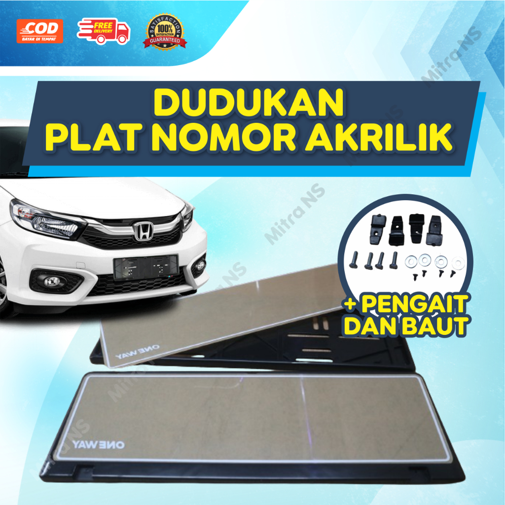 Jual DUDUKAN PLAT NOMOR MOBIL AKRILIK - COVER PLAT NOMOR MOBIL AKRILIK ...