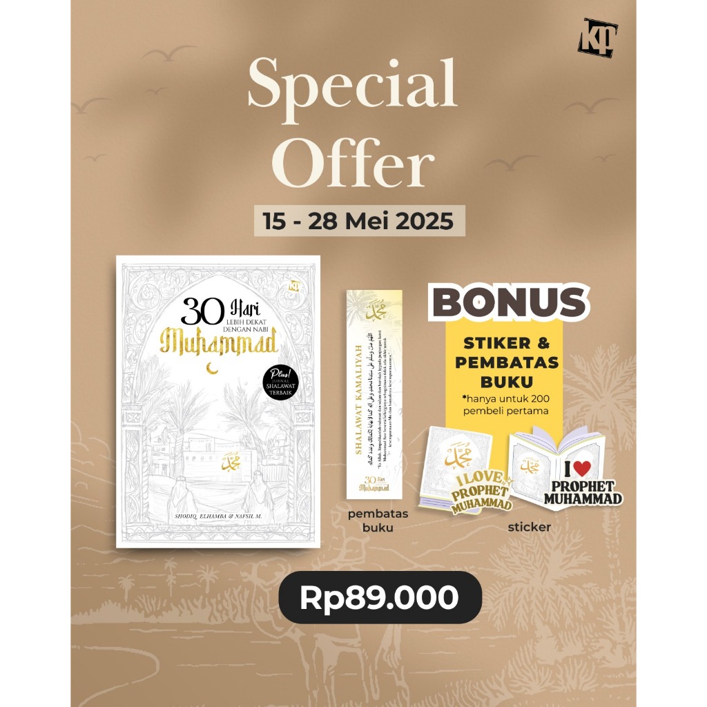 Jual Special Offer Buku - 30 HARI LEBIH DEKAT DENGAN NABI MUHAMMAD - Shodiq Elhamba - Kawan ...