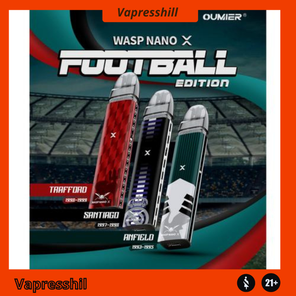 Jual WASP NANO X POD KIT FOOTBALL SERIES LIMITED EDITION AUTHENTIC ...