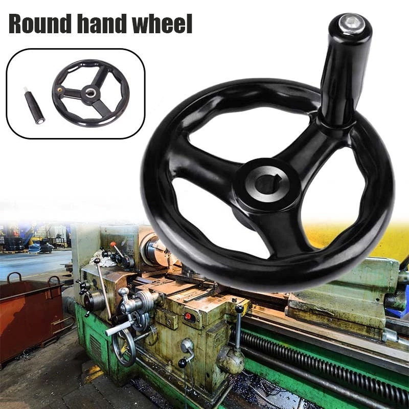 Jual Hand Wheel 12 * 100mm Handle Wheel Dengan Gagang Putar Untuk Hand ...