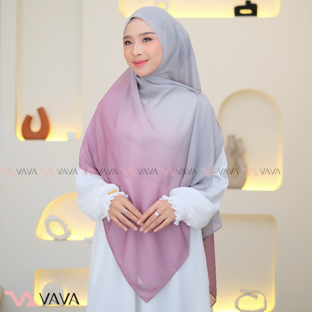 Jual Pashmina Gradasi Ombre by VAVA Hijab - Mahkota Muslim Hijab Wanita ...