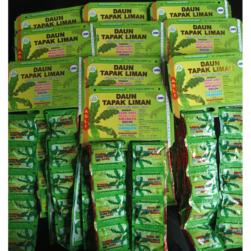 Jual JAMU DAUN TAPAK LIMAN HERBAL ALAMI 100%ORIGINAL | Shopee Indonesia