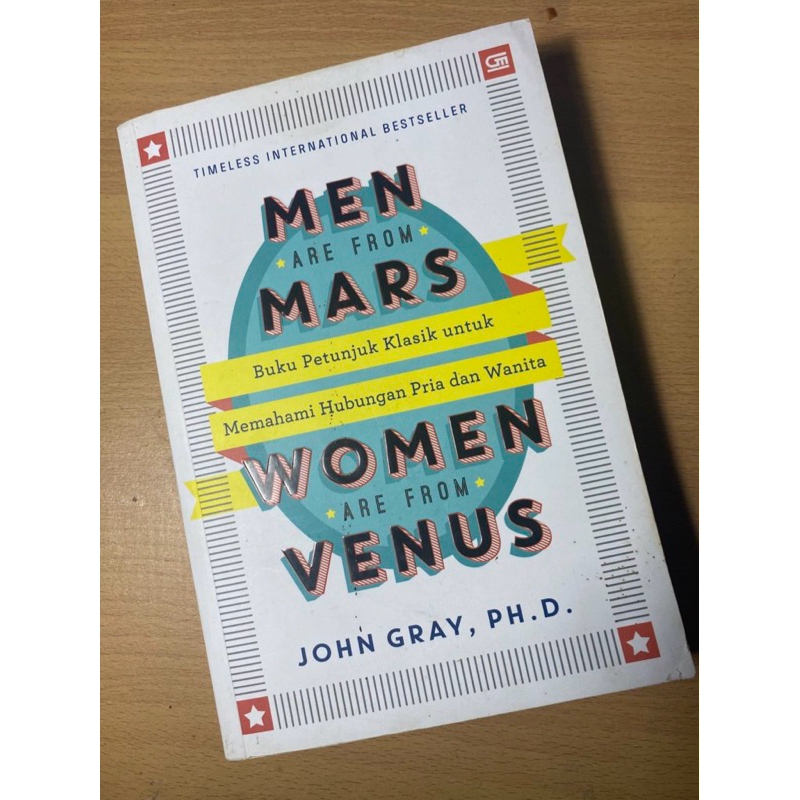 Jual [PRELOVED] Men are from mars women are from venus john grey phd | Shopee Indonesia