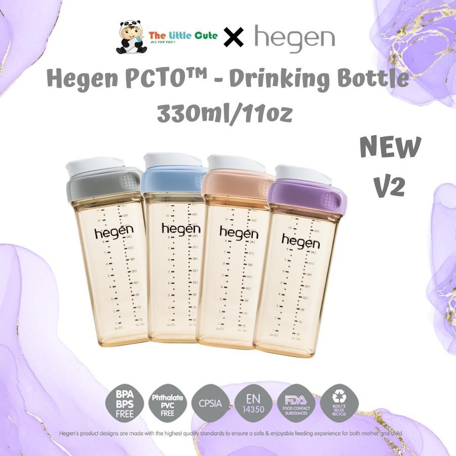 Jual Hegen PCTO Drinking Bottle PPSU Botol Minum 330 ml/11 oz (1pack) Botol Minum Anak Dewasa ...
