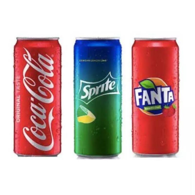 Jual FANTA | SPRITE | COCA COLA | AW KALENG NETTO 250 ML MURAH | Shopee Indonesia