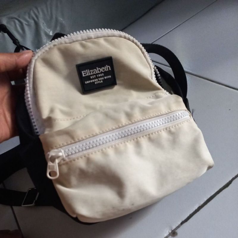 Jual Tas ransel mini elizabeth Second | Shopee Indonesia