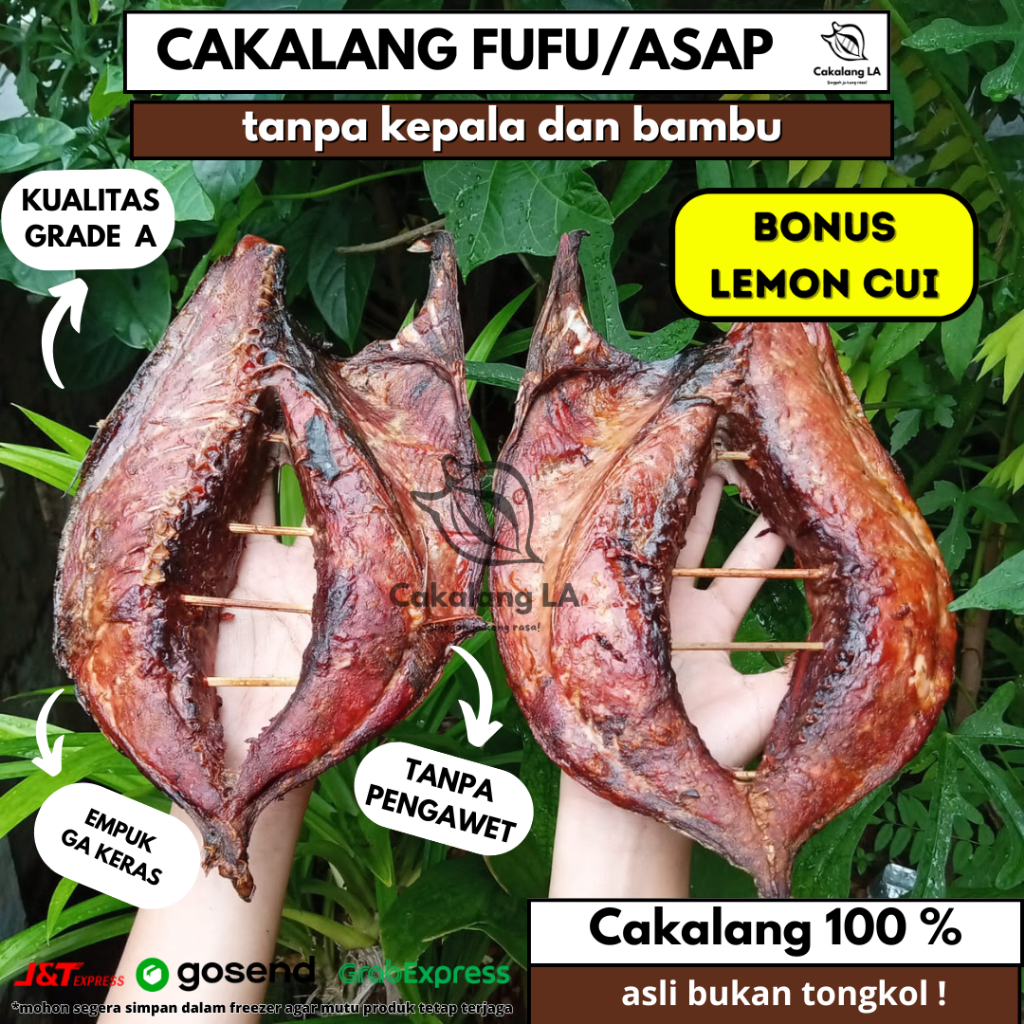 Jual Cakalang fufu asap tanpa bambu dan kepala khas manado | Shopee Indonesia