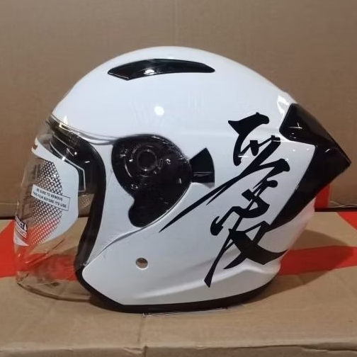 Jual Helm NHK R1 Max Kanji Size S M L XL XXL | Shopee Indonesia