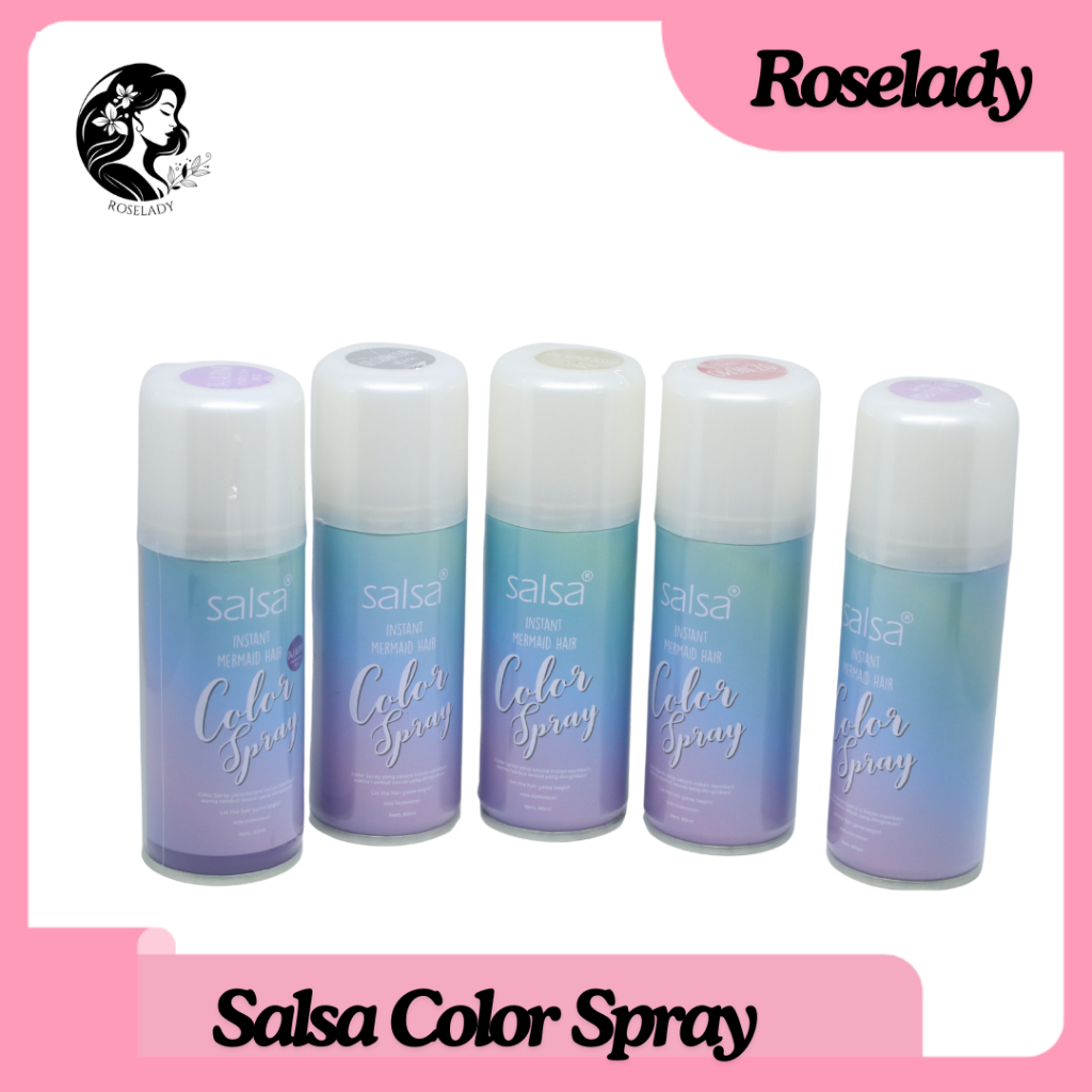 Jual SALSA Instant Mermaid Hair Color Spray - Semir Rambut Temporary ...