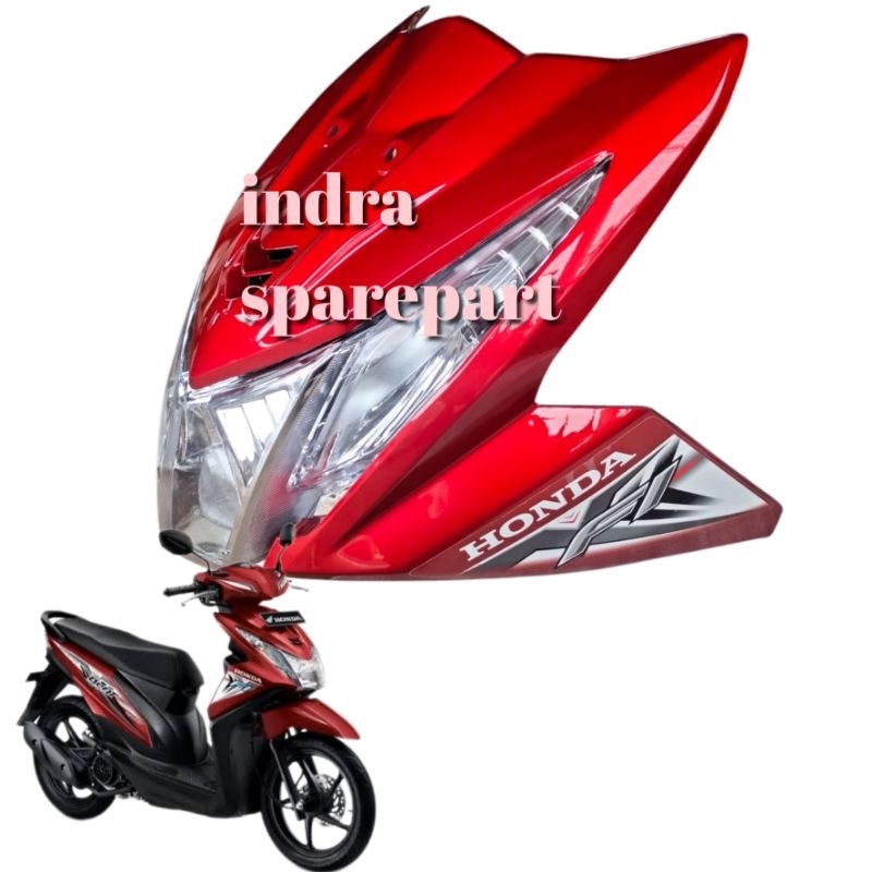 Jual Full Set Tameng Panel Dasi Depan Honda Beat Fi Esp Tahun 2015 ...