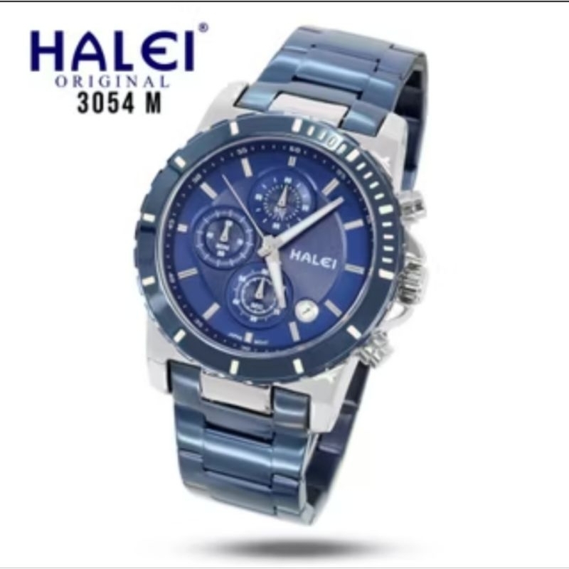 Jual HALEI CHRONOGRAPH | Shopee Indonesia