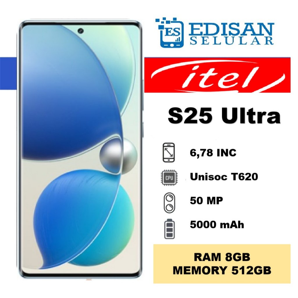 Jual ITEL S25 ULTRA (8/512) GARANSI RESMI | Shopee Indonesia