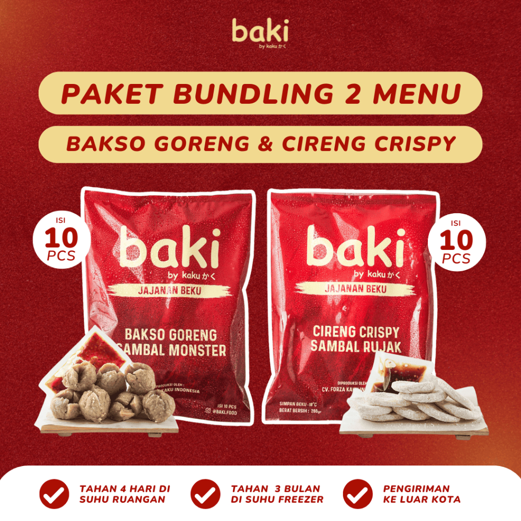 Jual PAKET BUNDLING 2 MENU (BAKSO GORENG, CIRENG CRISPY) | Shopee Indonesia