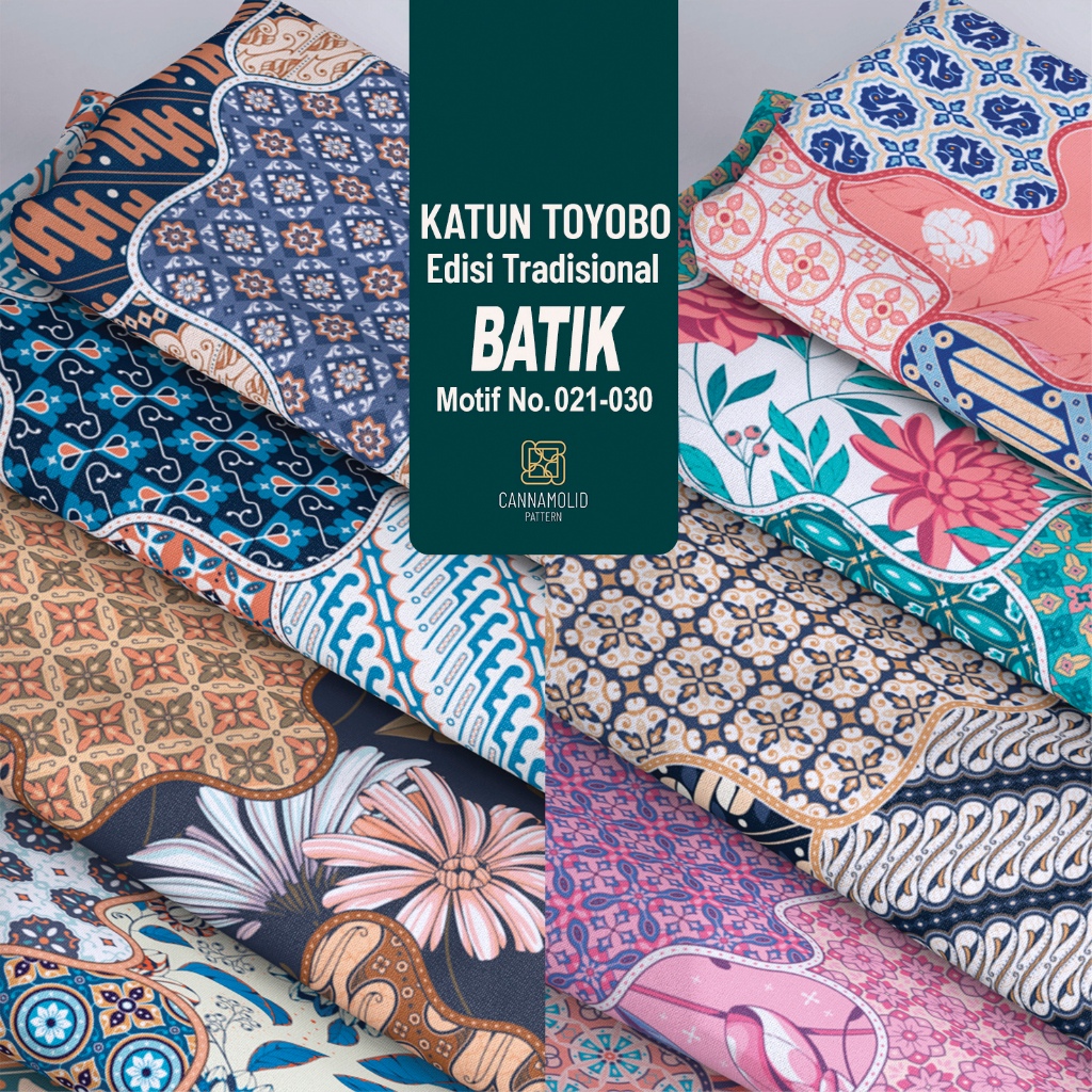 Jual Katun Toyobo Motif Batik | Lebar 145cm | BATIK 21-30 | Shopee ...