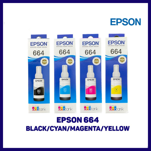 Jual TINTA EPSON 664 (1SET 4WARNA) | Shopee Indonesia
