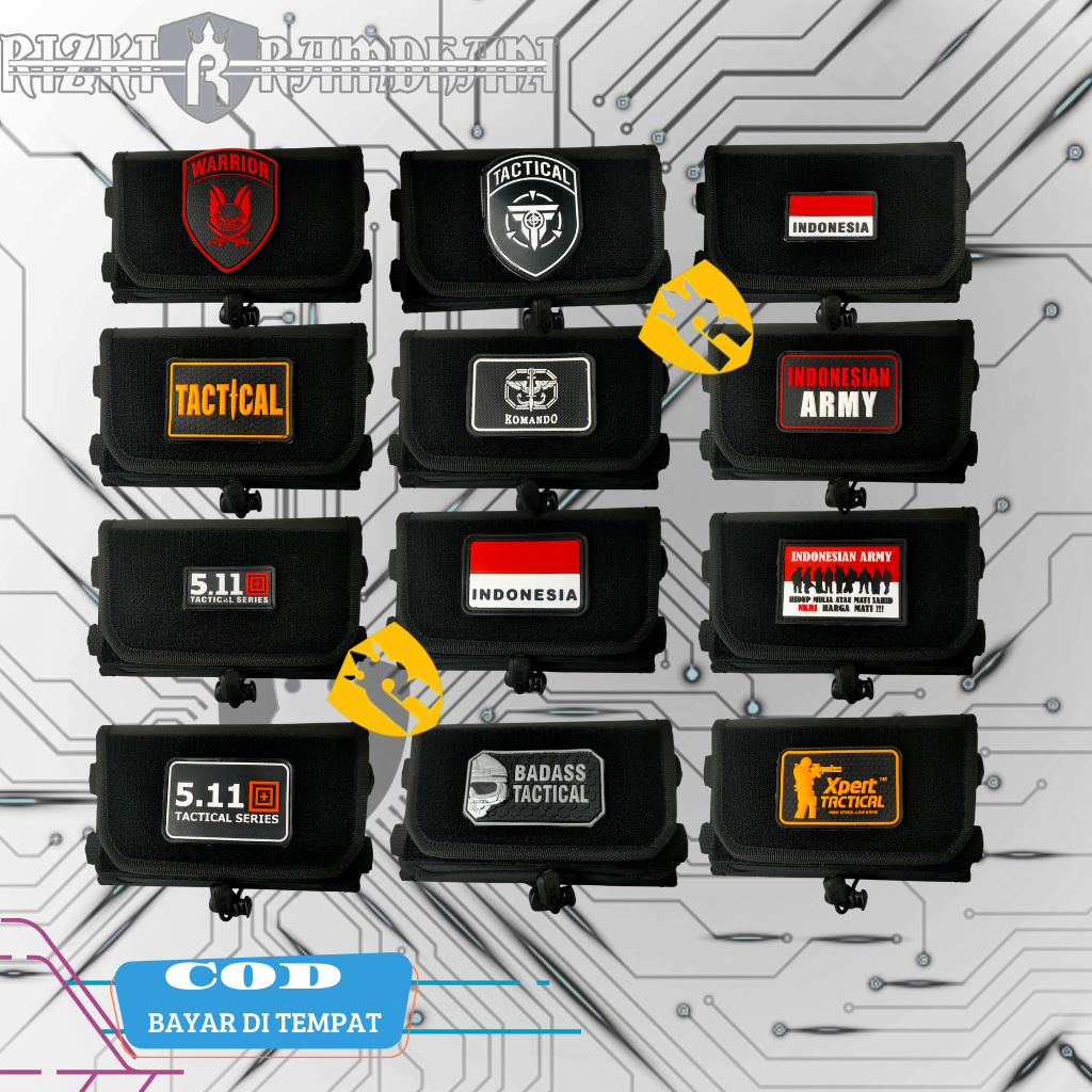 Jual Sarung Hp Tactical pouch handphone 2 slot model miring tas ...