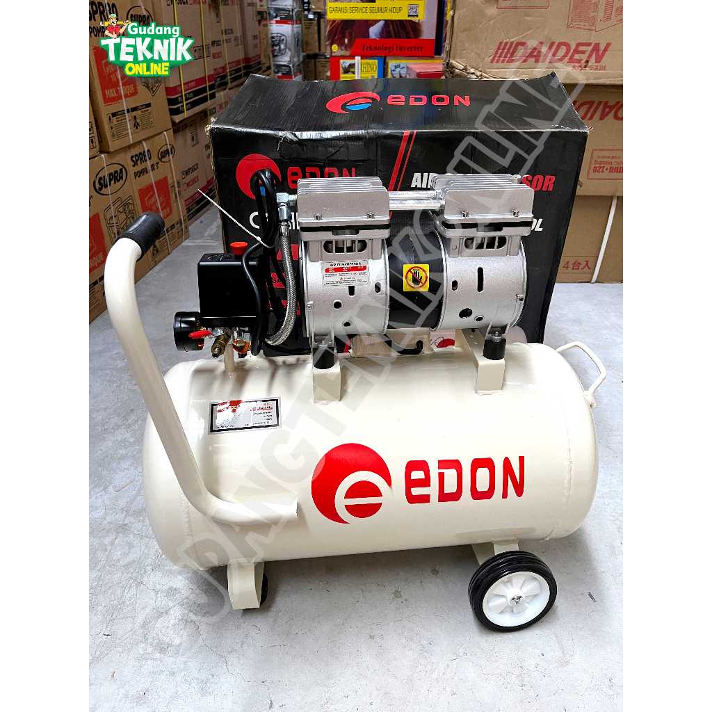 Jual Kompresor Angin OILESS 50L EDON ED550-50L LISTRIK / Kompresor ...