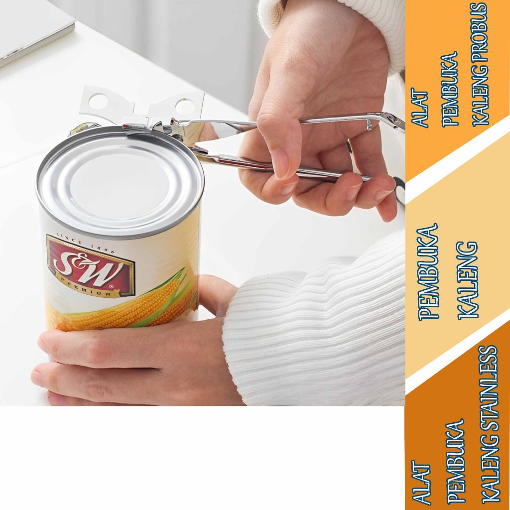 Jual Pembuka Tutup Kaleng Stainless - Pembuka Kaleng - Alat Pembuka ...