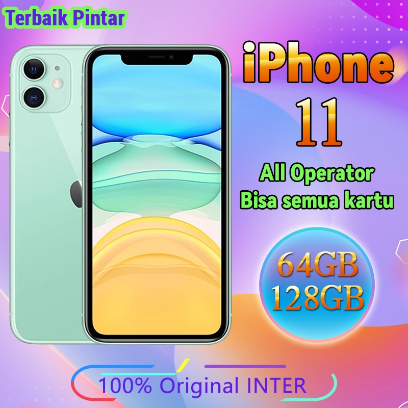 Jual IPHONE 11 64GB 128GB SECOND FULLSET MULUS 100%ORIGINAL ALL FUNGSI AMAN LIKE NEW SEMUA KARTU ...