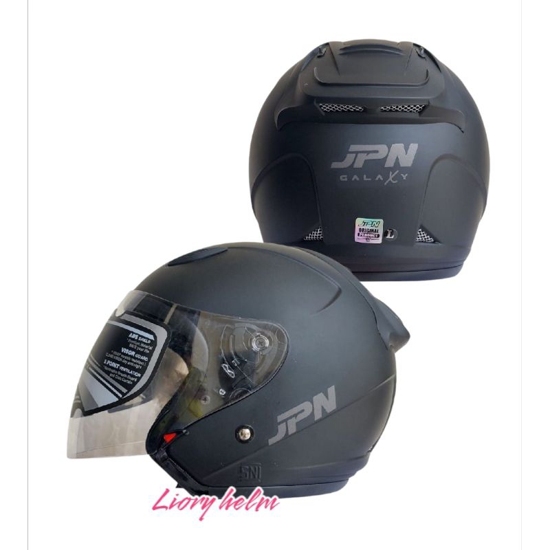 Jual HELM JPN GALAXY ORIGINAL SNI HELM MOTOR HALF FACE DEWASA SNI MURAH ...
