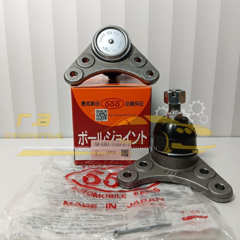 Jual BALL JOINT UP ATAS ISUZU DMAX D-MAX MUX TRAGA SB-5361 555 ORIGINAL ...