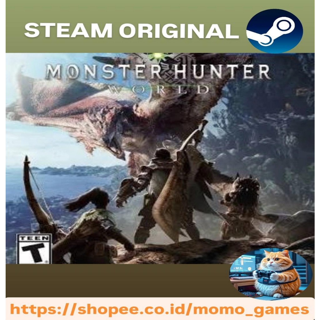 Jual MONSTER HUNTER: WORLD PC Game Steam Sharing Original | Shopee Indonesia