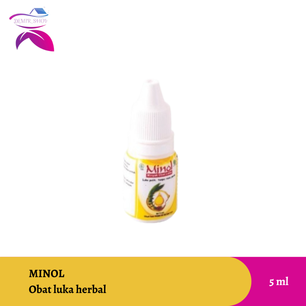 Jual Minol 5 ml Obat Luka Tanpa Rasa Perih | Shopee Indonesia