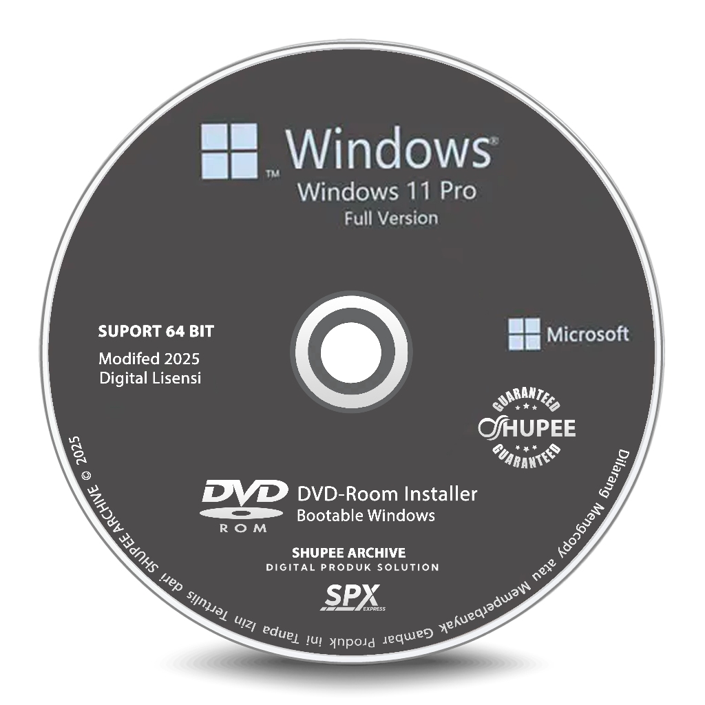 Jual CD/DVD Windows® 11 Semua Edisi 24H2 | April 2 5 | Shopee Indonesia