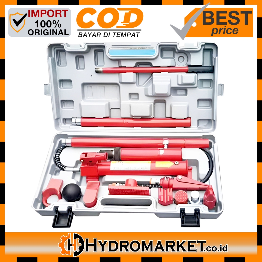 Jual 10-ton Sheet Metal Separated Hydraulic Jack / Hydraulic Porta Jack ...