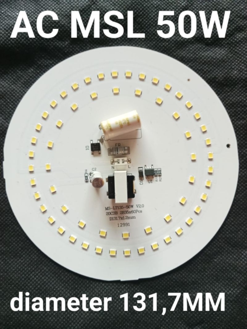 Jual PCB LED AC MSL 50W | Shopee Indonesia