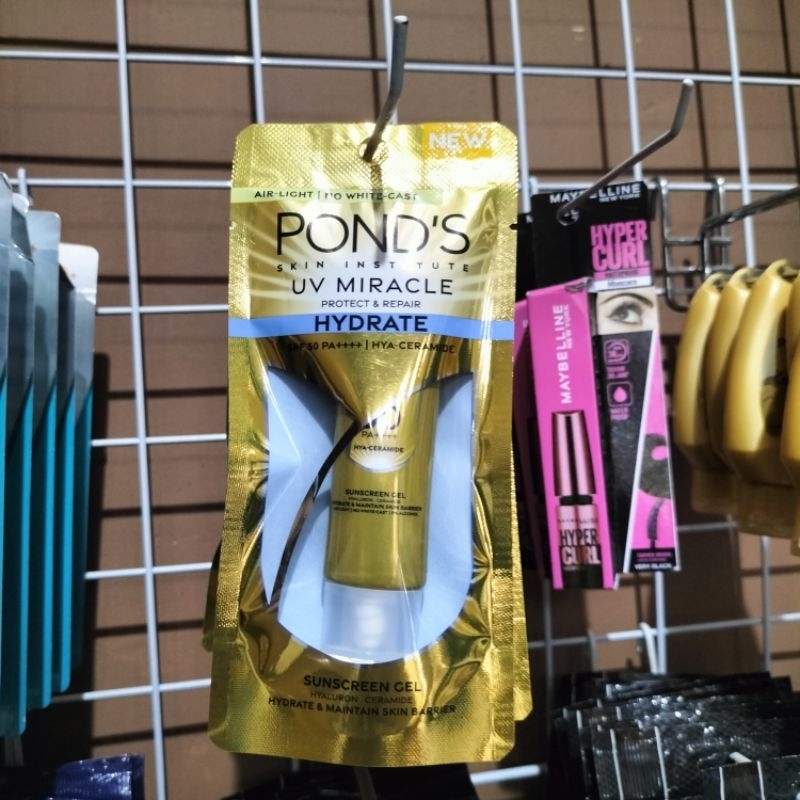 Jual Ponds UV Miracle Hydrate SPF 50 PA ++++ 15Gr | Shopee Indonesia