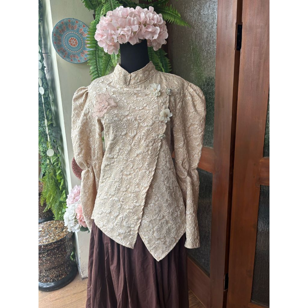 Jual Beachylooks Janggan Premium kebaya janggan kebaya modern atasan ...