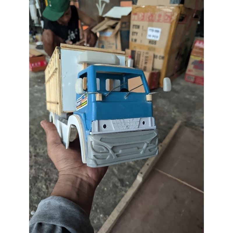 Jual bemper miniatur patriot dan jb5 truk plastik modifikasi | Shopee ...